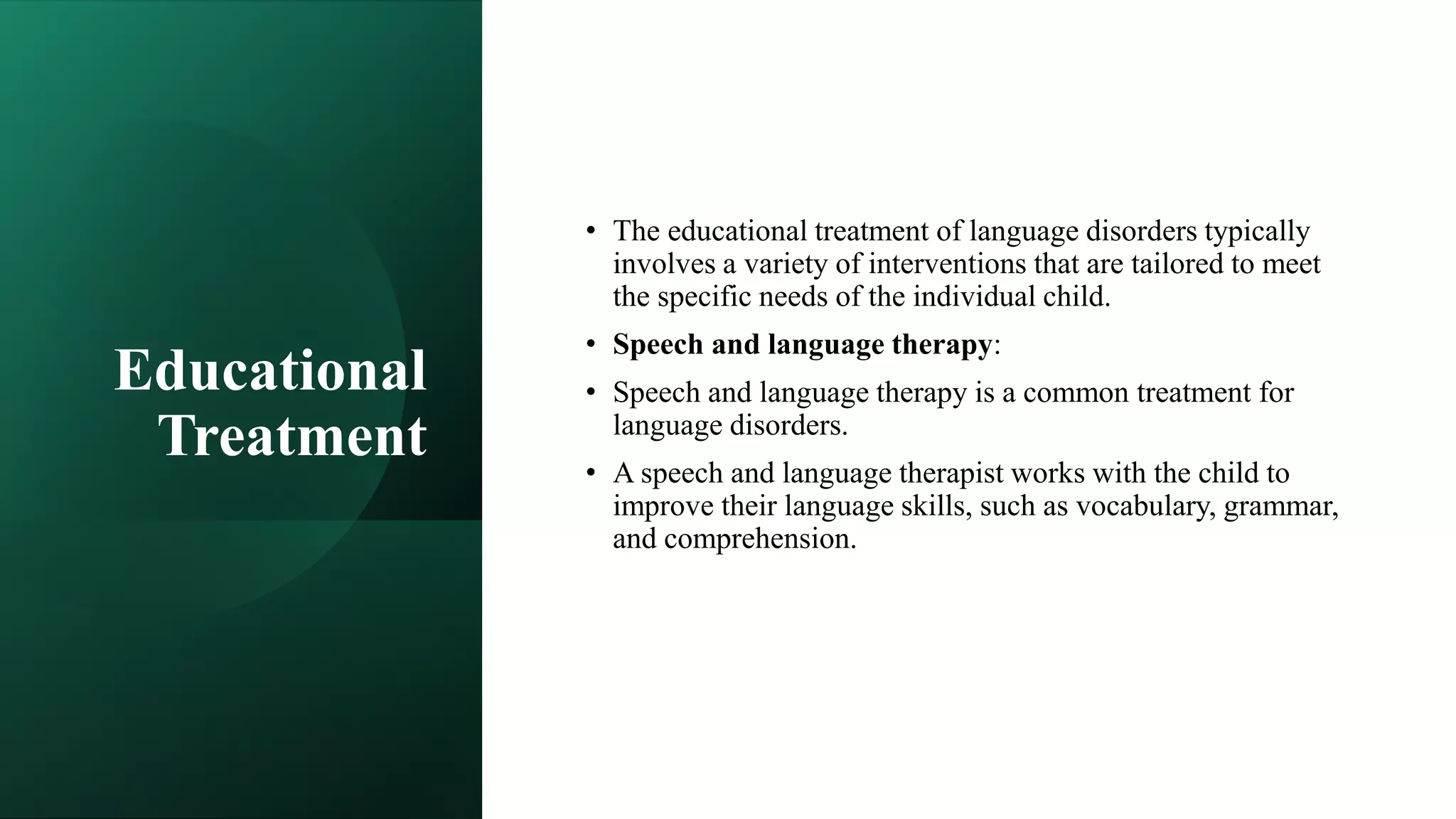 Language Disorders | PPTX