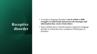 Language Disorders | PPTX