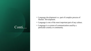 Language Disorders | PPTX