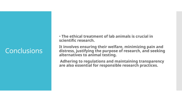 "Handling Laboratory Animals: Best Practices and Guidelines" | PPTX