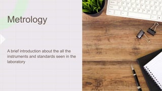 A brief introduction to metrology for you.pptx
