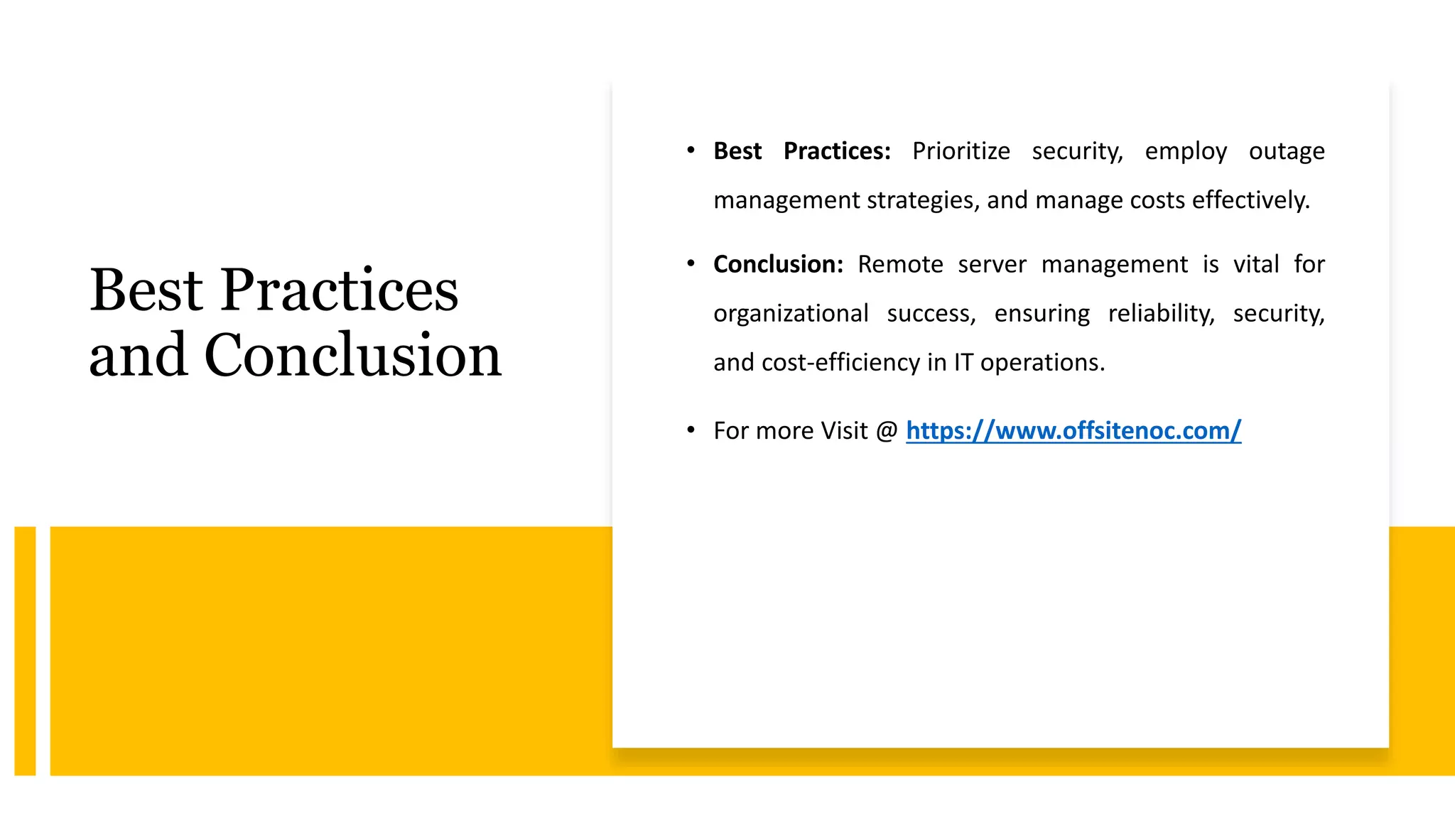 Remote Server Management Guide: What Is It and How It Works | PPTX