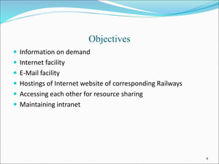 railnet presentation at one of the place. | PPT