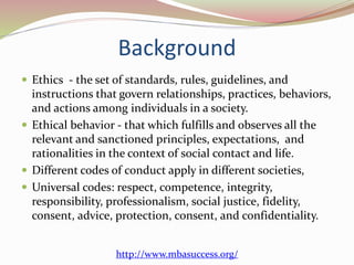 Is Ethics Objective Pptx