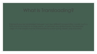 What Is Transloading? | PPT