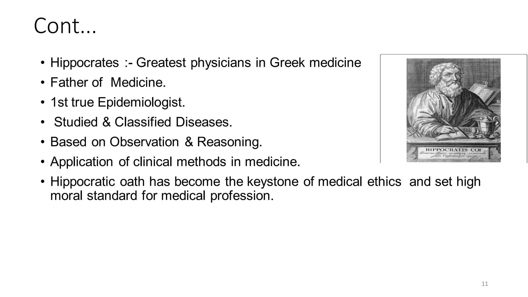 EVOLUTION OF MEDICINE IN HISTORICAL PERSPECTIVE | PDF