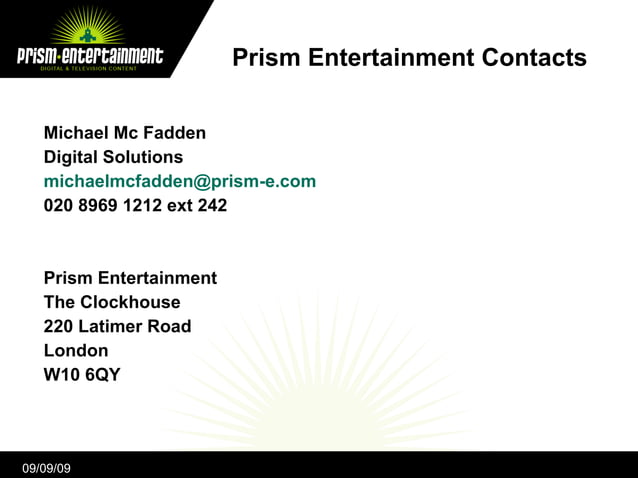 Presentation 280809 | PPT