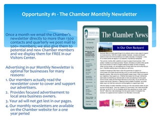 Top 20 Chamber Marketing Opportunities | PPT