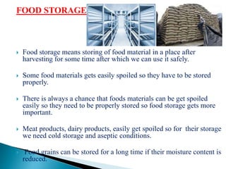 MANAGEMENT OF HAZARDS & FOOD STORAGE- Dr. Shweta Gupta | PPTX ...