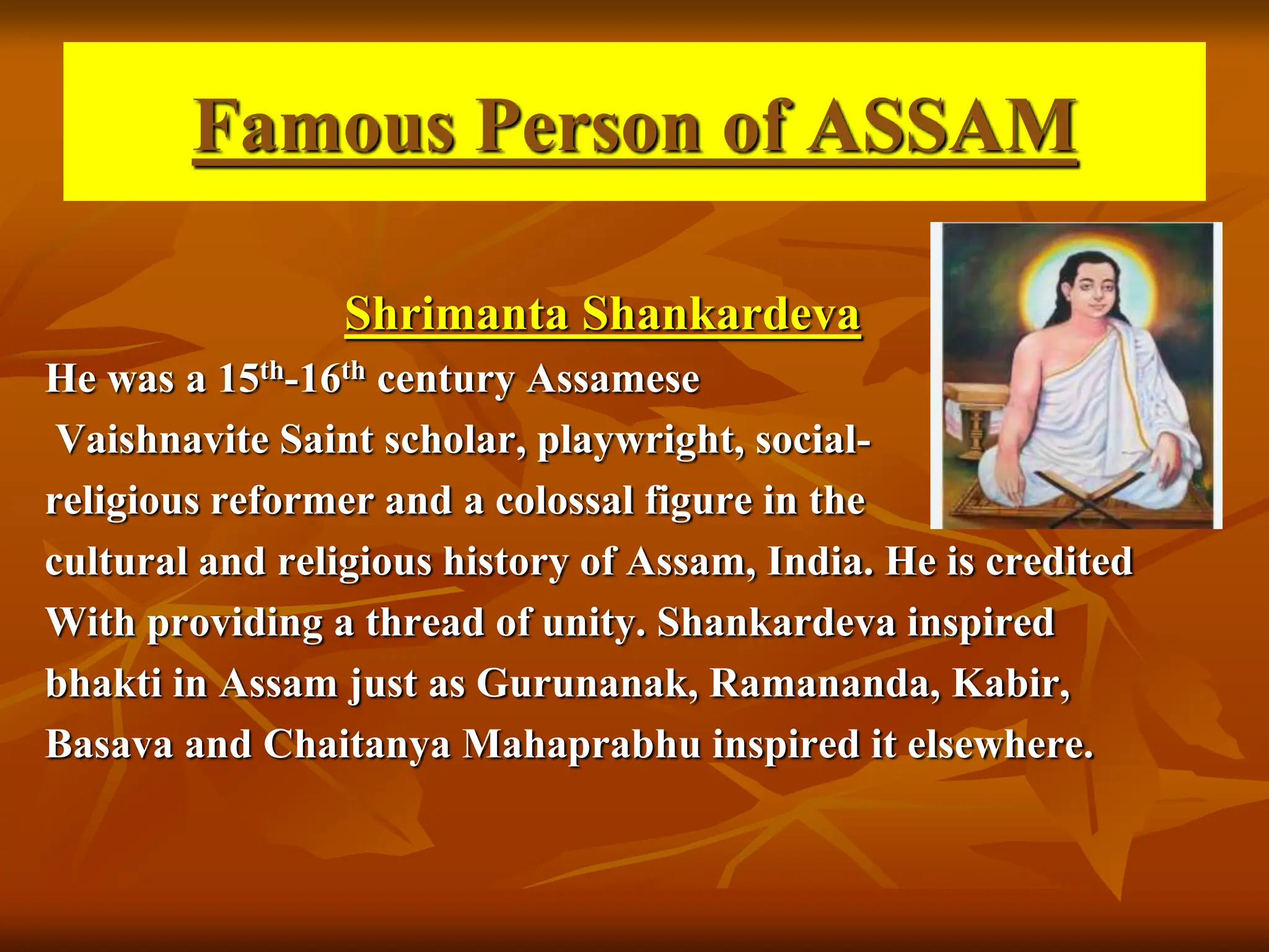 Assam slide share by Jyotika Panjwani... | PPT | Hinduism | Religion ...