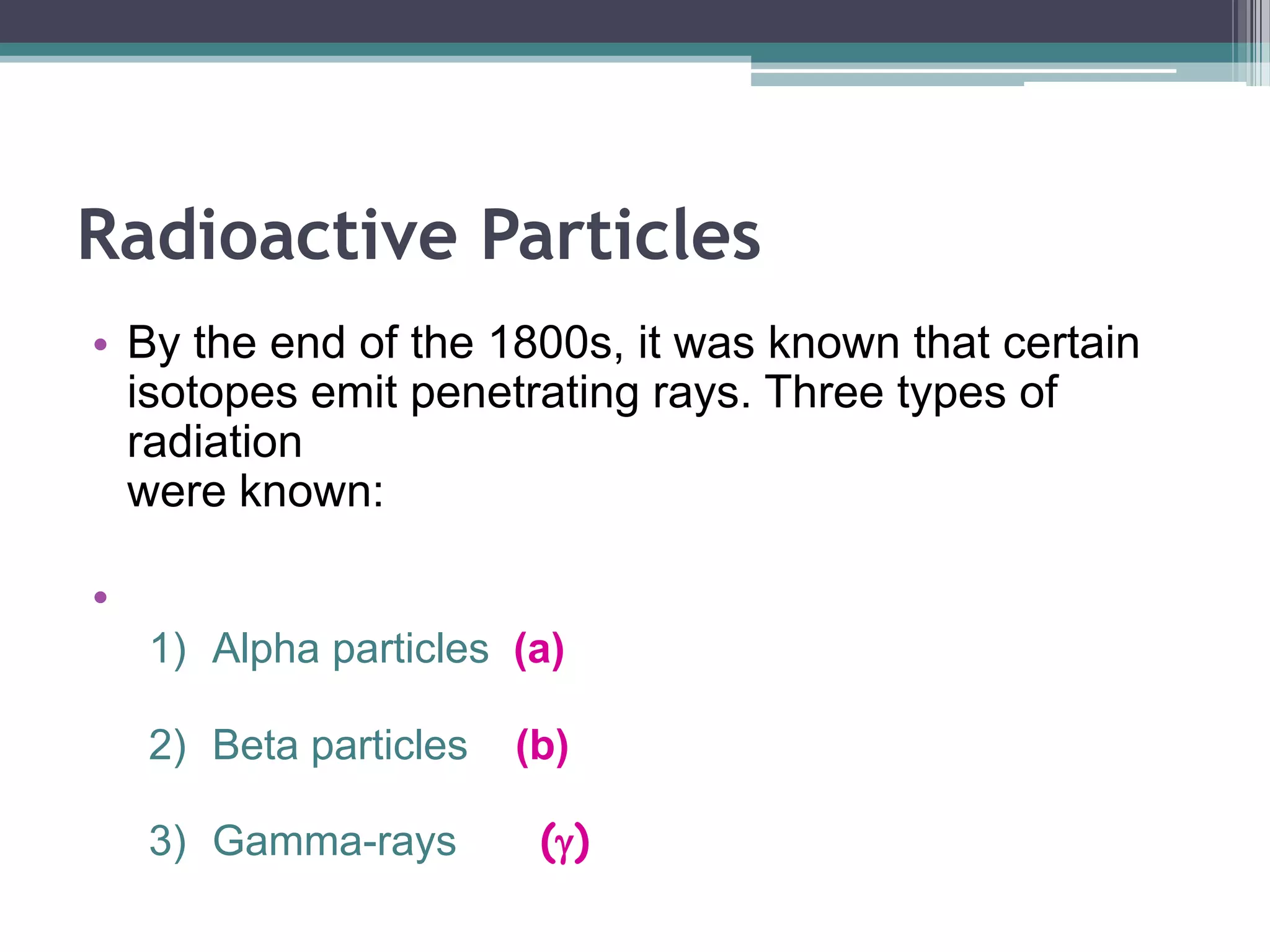 Isotopes and Radioactive Decat | PPTX