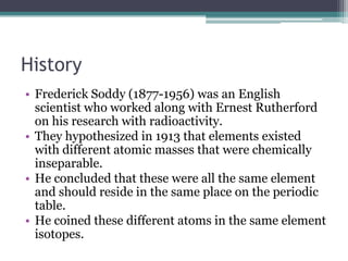 Isotopes and Radioactive Decat | PPTX