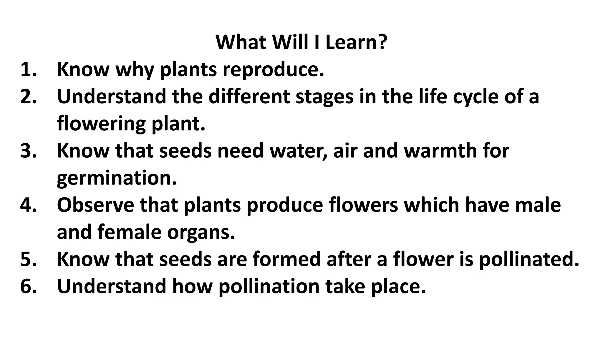 SCIENCE - THE PLANT LIFE CYCLE (CLASS V) | PPTX