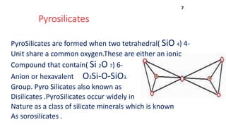Silicates | PPTX
