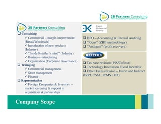 Presentation 2 B Partners Consulting | PDF