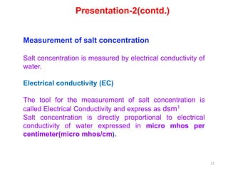Class lectures on Irrigation Presentation-2 by Rabindra Ranjan saha ...