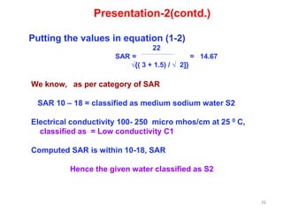 Class lectures on Irrigation Presentation-2 by Rabindra Ranjan saha ...
