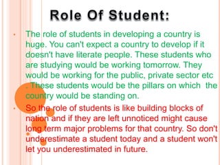 Role of Youth ppt | PPTX