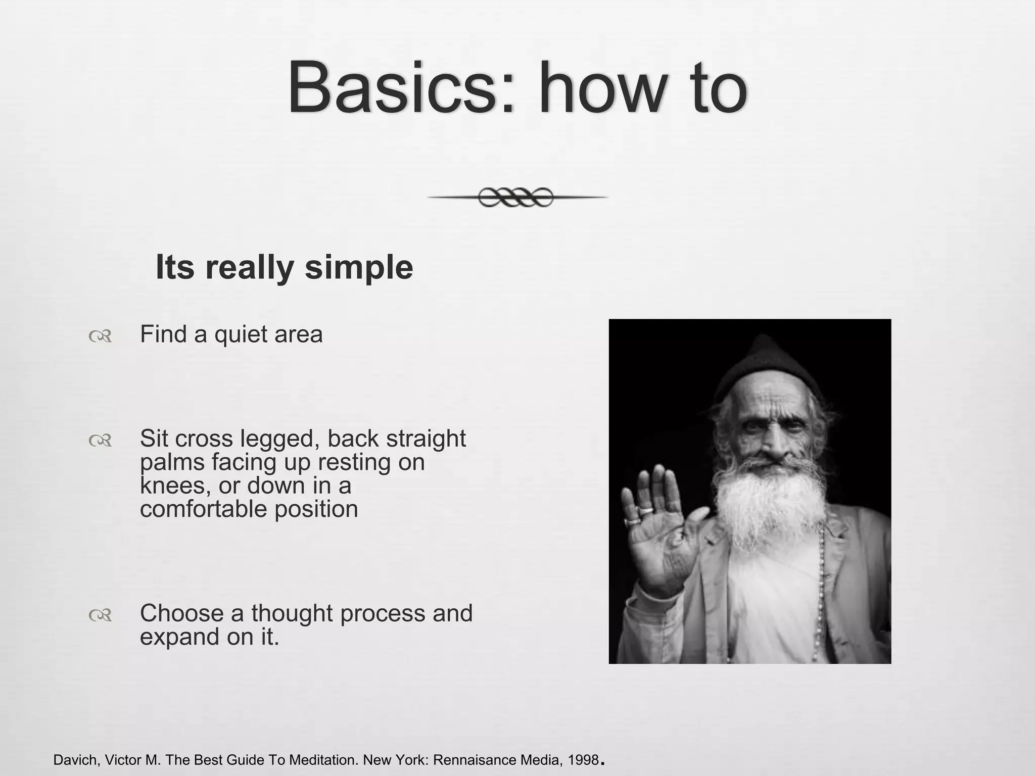 Meditation power point | PPTX