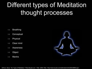 Meditation power point | PPTX
