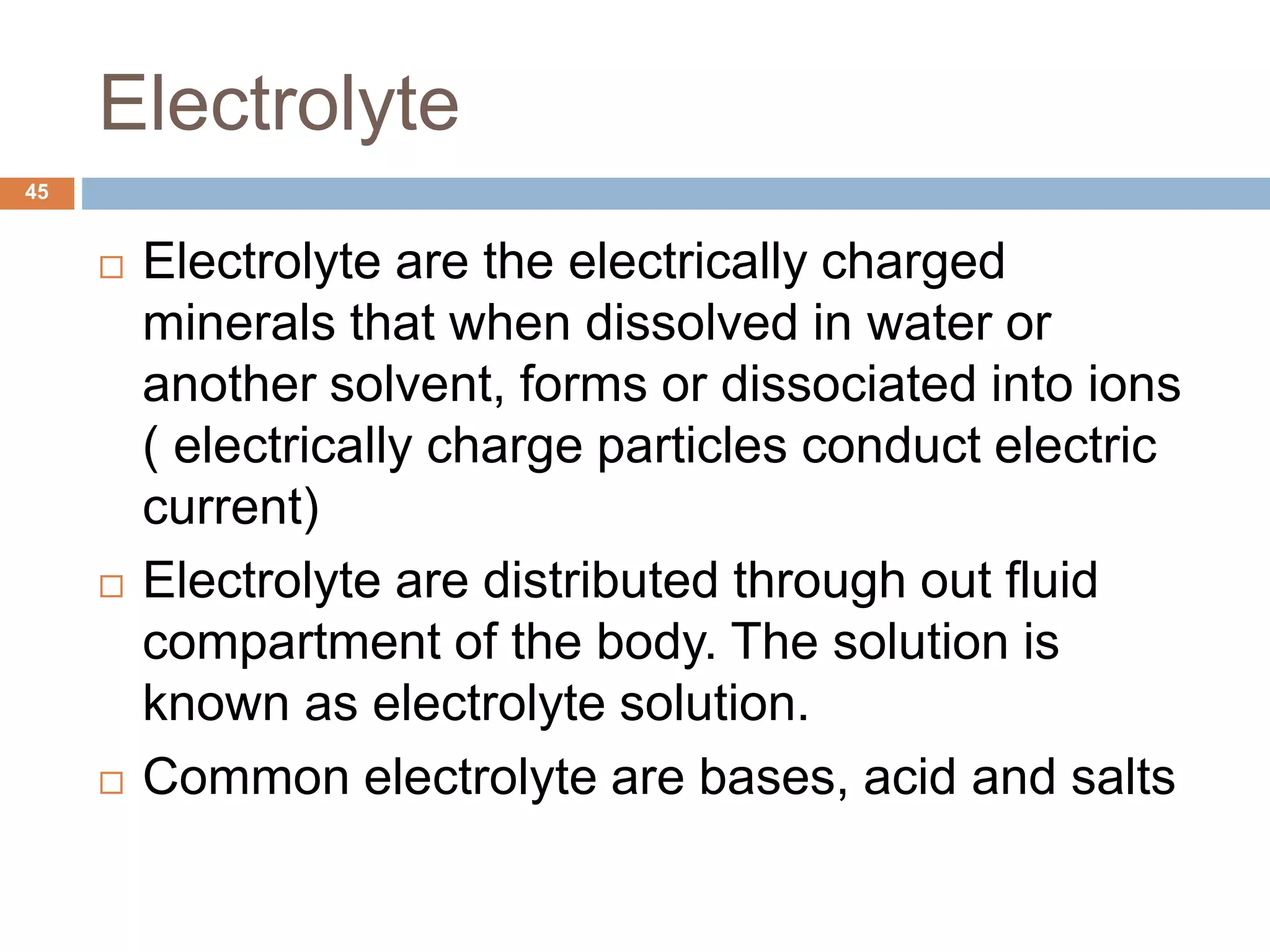 Review- Fluids and Electrolytes | PPTX
