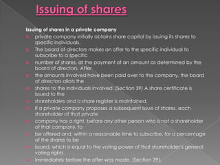 Companies: a few basic concepts | PPTX | Stocks and Bonds | Personal ...