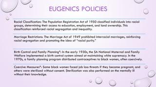 Presentation one The History of Eugenics | PPTX