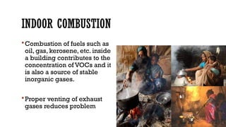 indoor air pollution (air pollutants)ppt | PPT