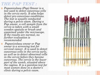 Cervical Cancer Presentation from Research india... | PPT