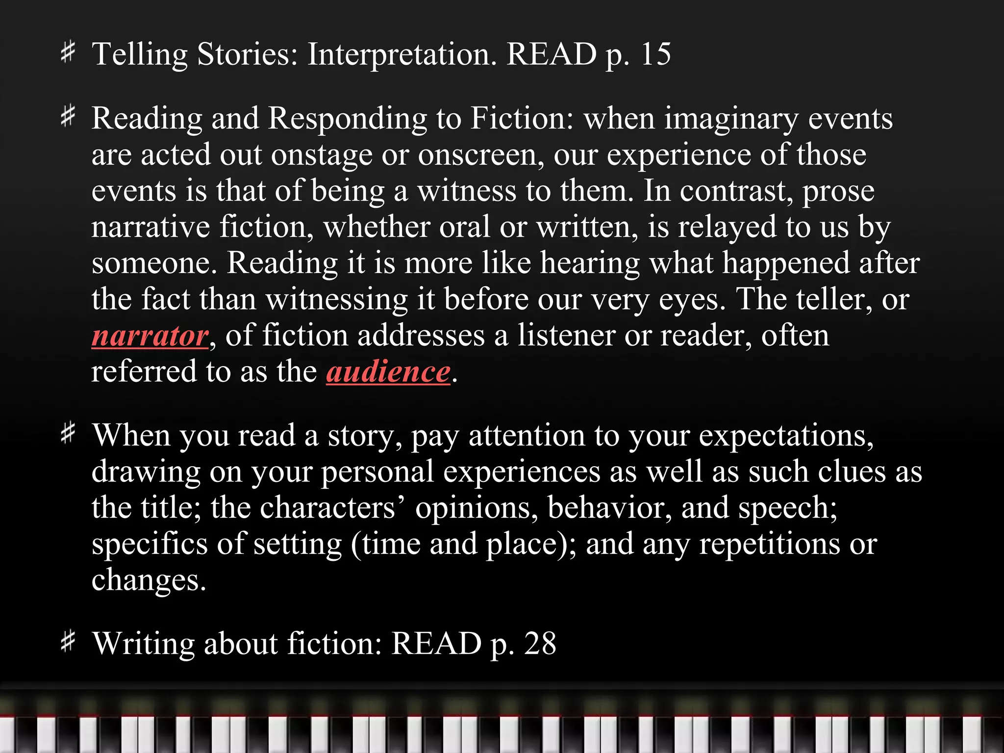 introduction to literature 2 | PPT