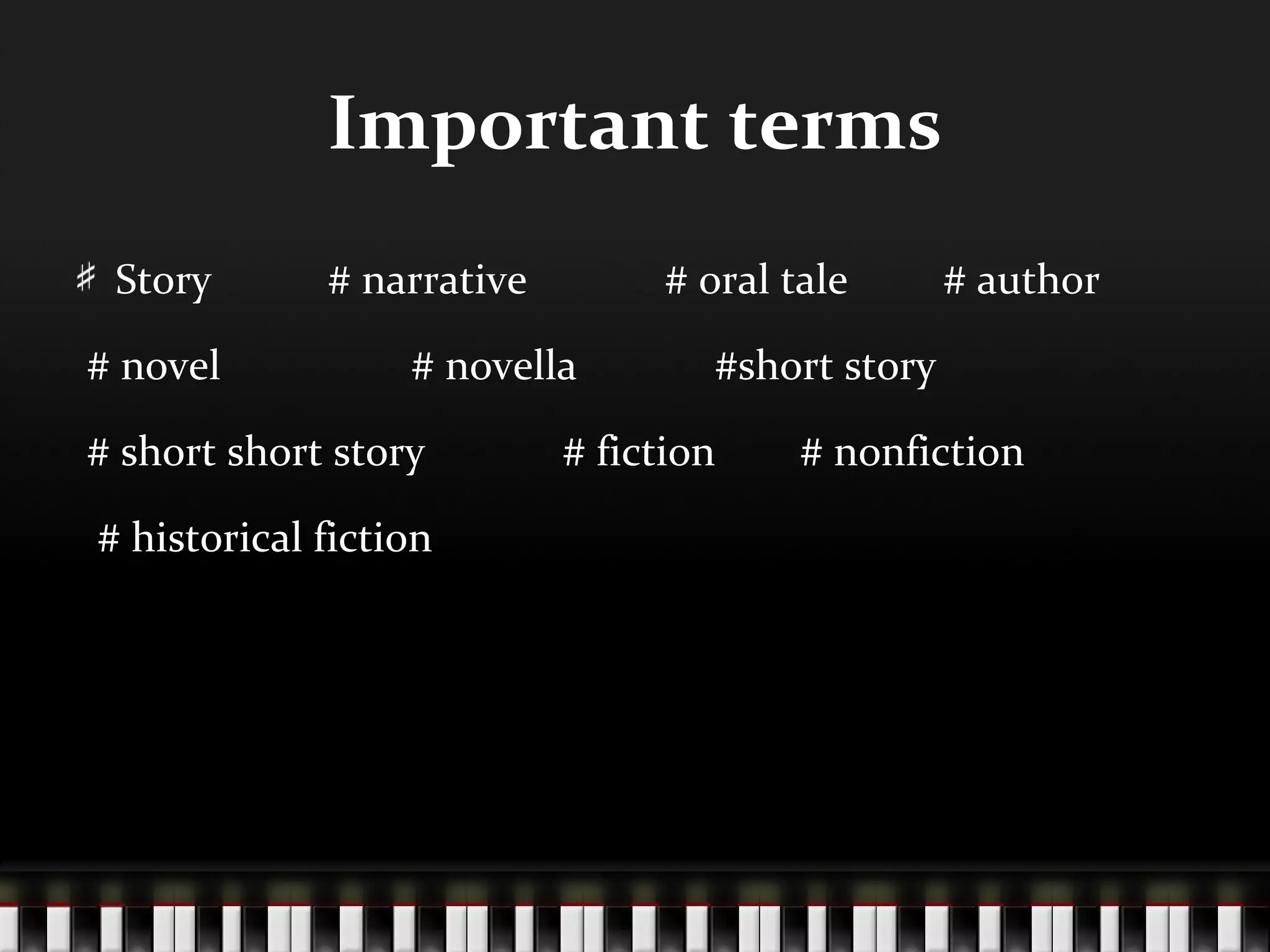 introduction to literature 2 | PPT