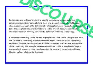 Discourse in design | PPT