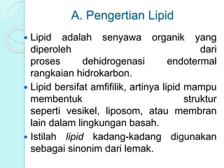 Lipid | PPTX