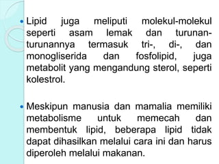 Lipid | PPTX