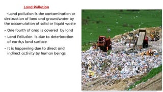 Enviromental pollution Presentation topic | PPT