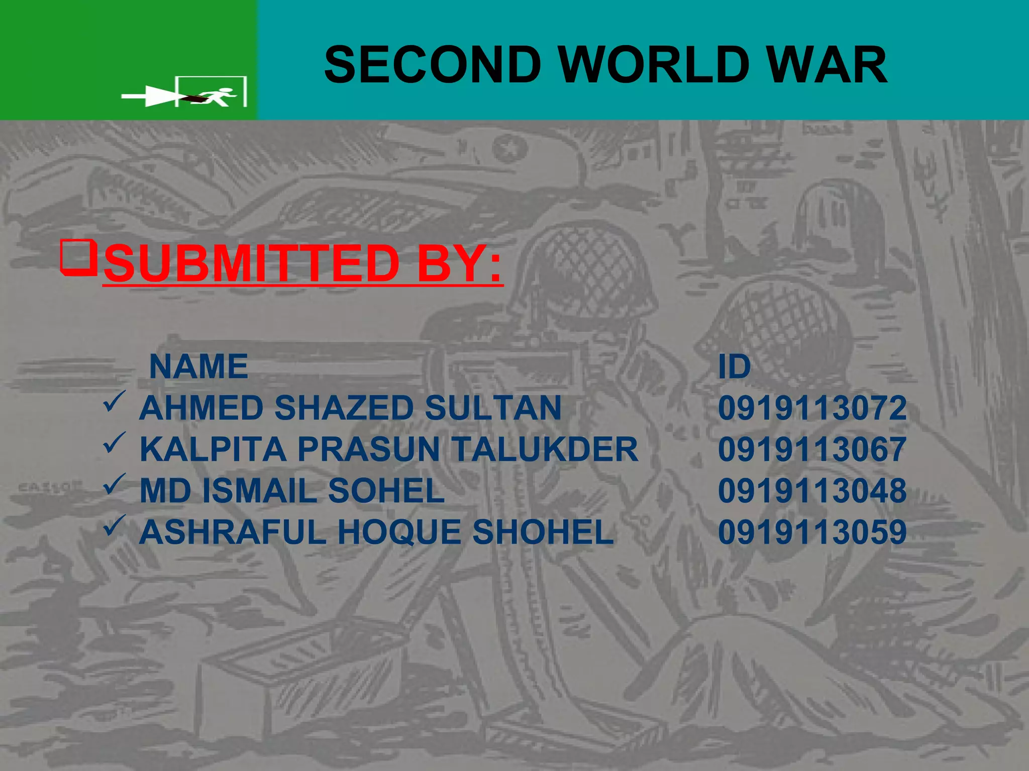 Hitler-The Second World War | PPT