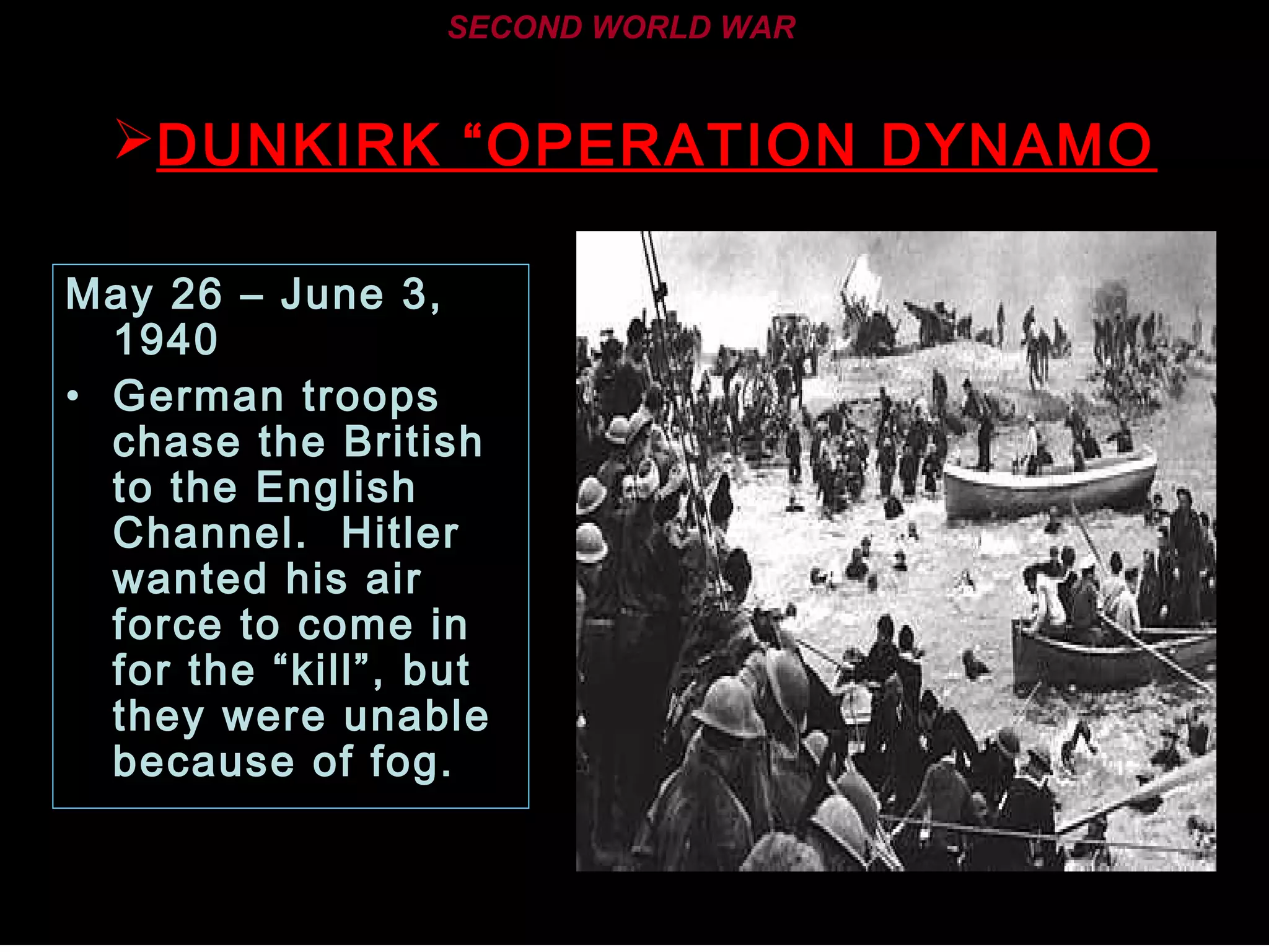 Hitler-The Second World War | PPT