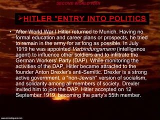 Hitler-The Second World War | PPT