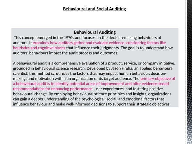 Presentation2 on behavoural auditing.pptx
