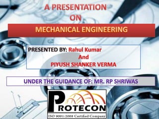 Presentation on mechanical engineering | PDF