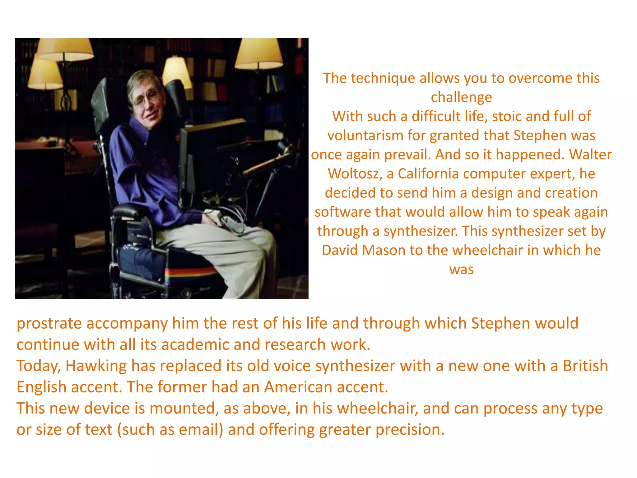 Presentation 2 on stephen william hawking by chirag shetty | PPTX