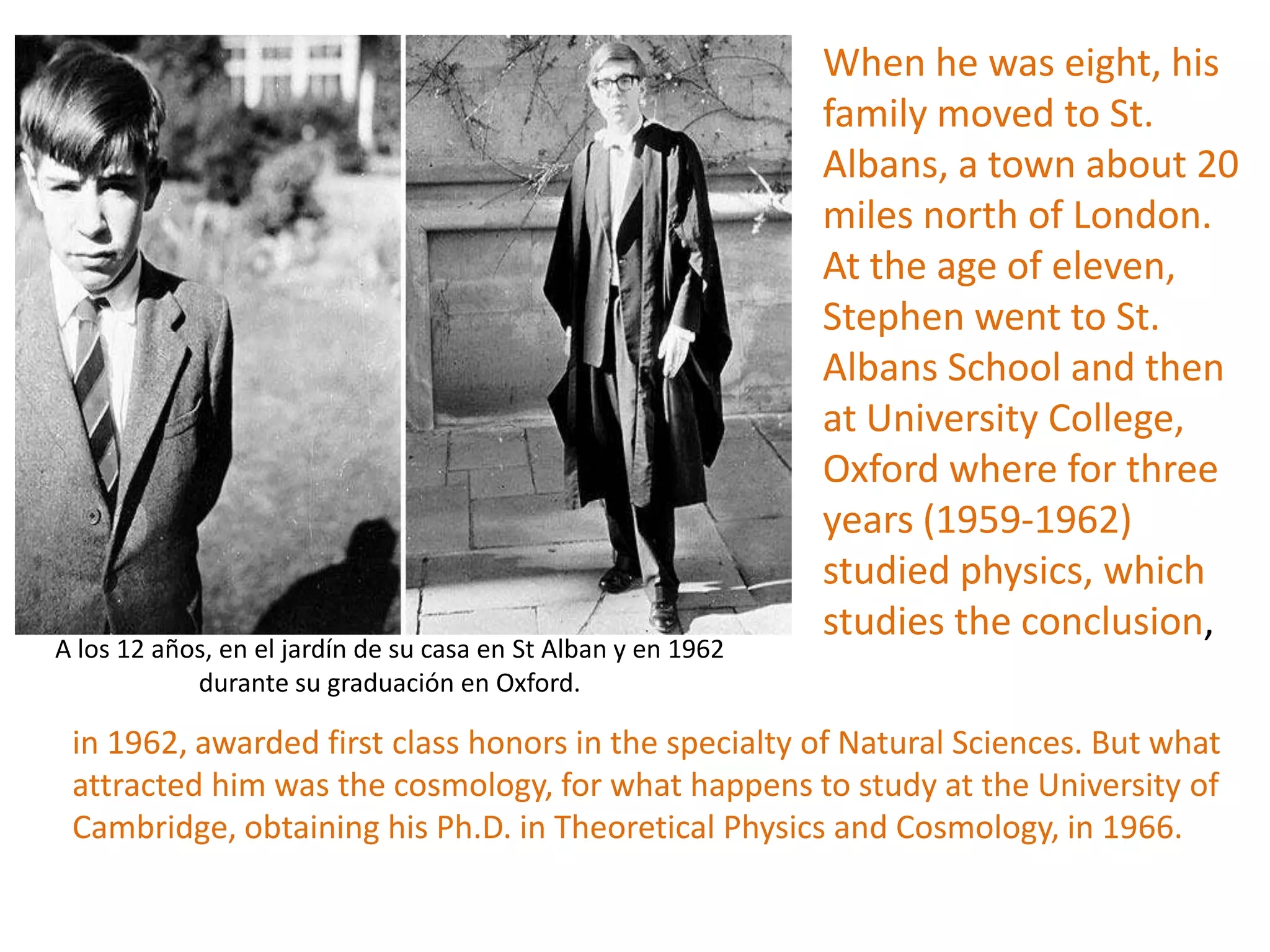 Presentation 2 on stephen william hawking by chirag shetty | PPTX | Physics | Science