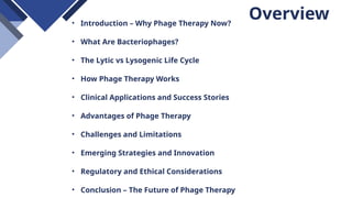 Phage Therapy and Bacteriophage Biology.pptx