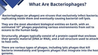 Phage Therapy and Bacteriophage Biology.pptx