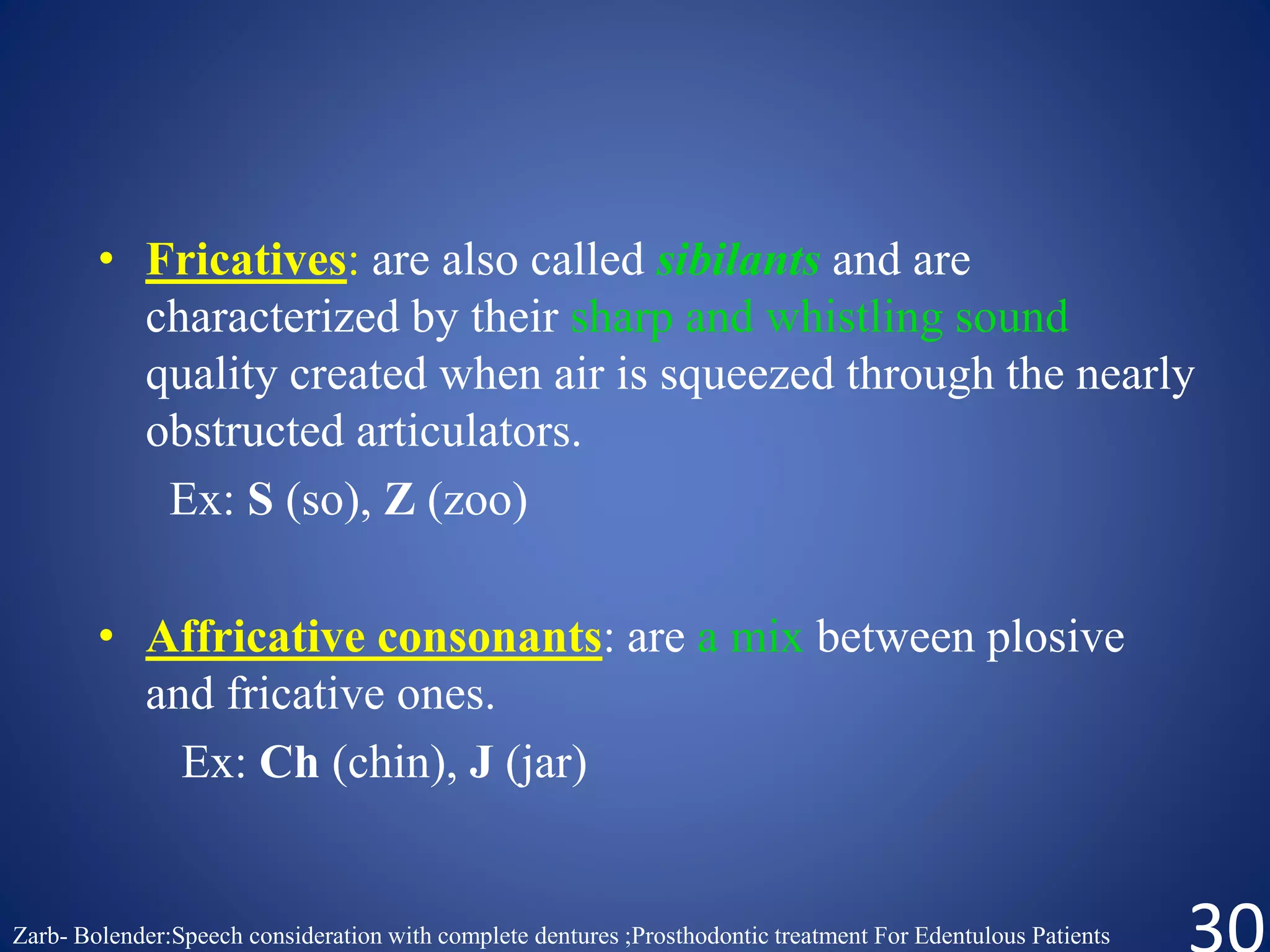 Presentation 2 phonetic in prosthodontic | PPTX