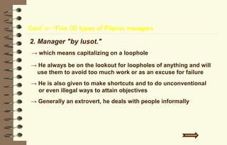 Presentation 2 pinoy management | PPTX | Business | Business and Finance