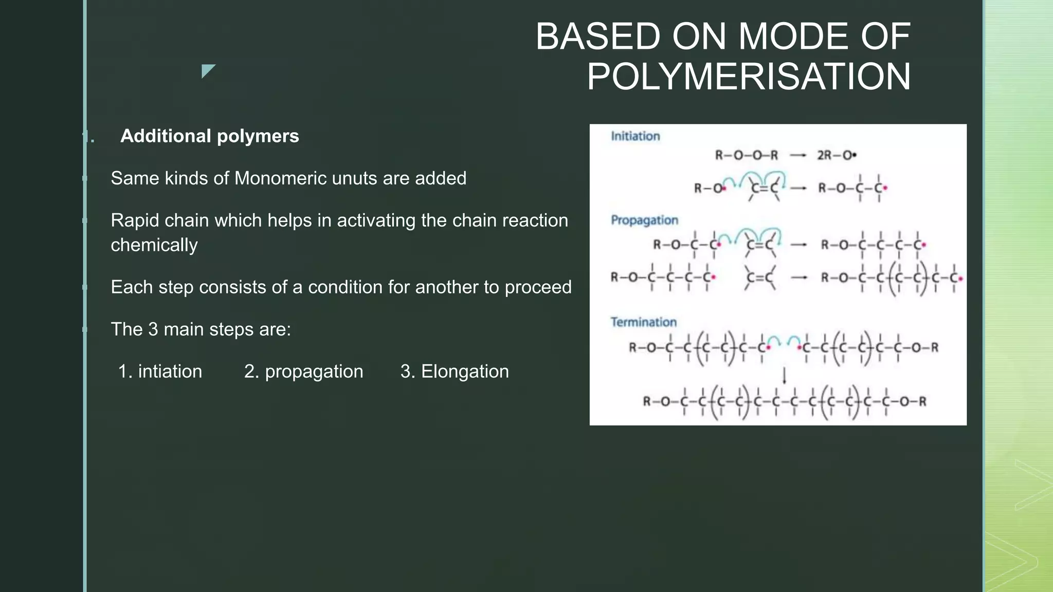 Polymers and its Classifications - Joan Alvares | PPTX