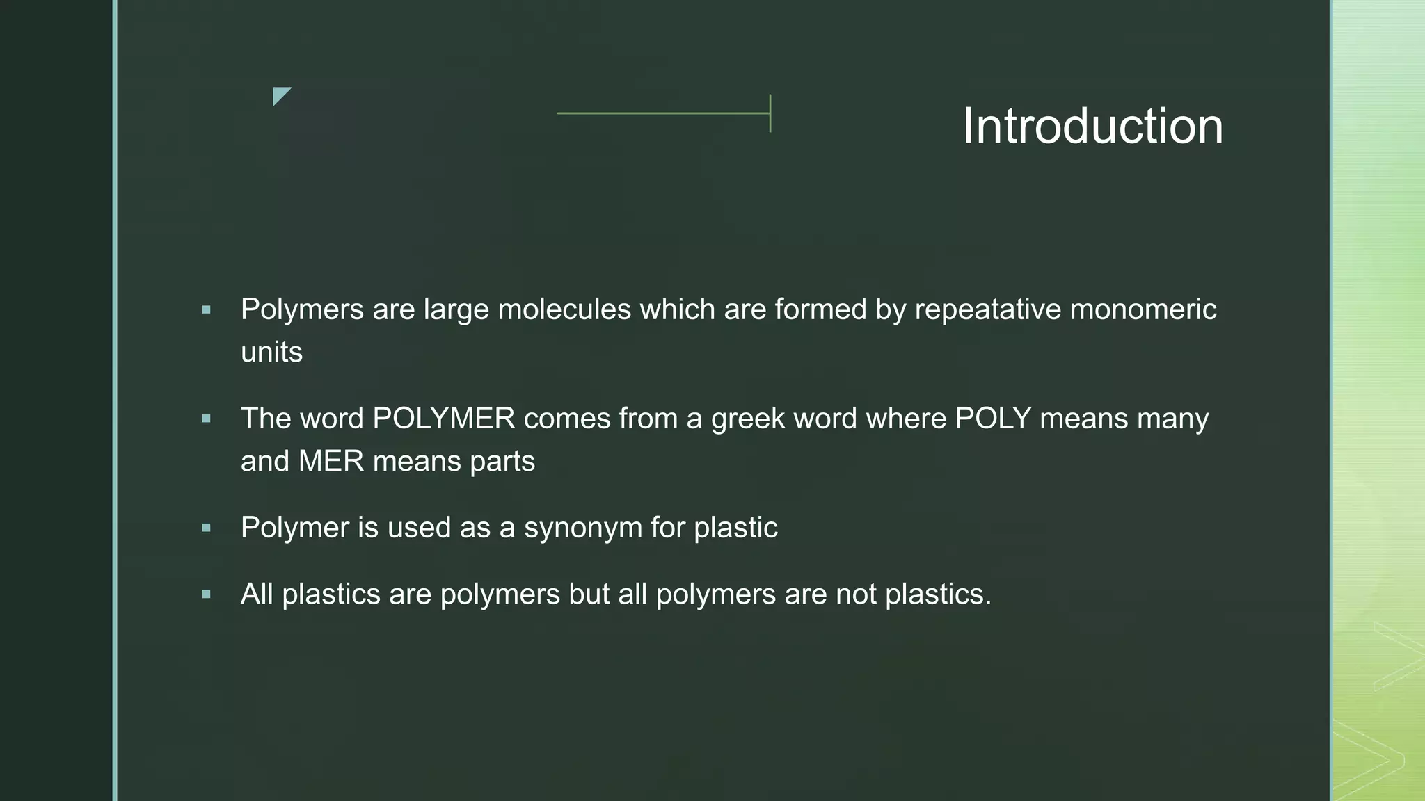 Polymers and its Classifications - Joan Alvares | PPTX