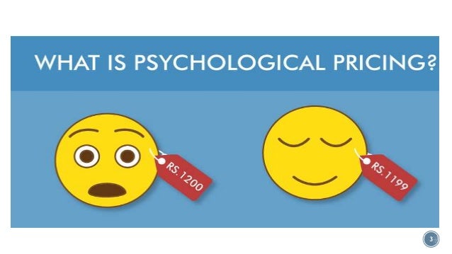 Psychological pricing methods