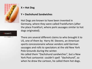 Answers - Mixed Bag Quiz | PPTX